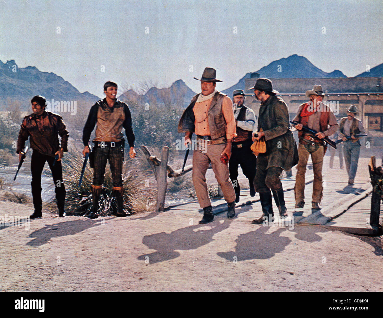 John wayne rio lobo hi-res stock photography and images - Alamy