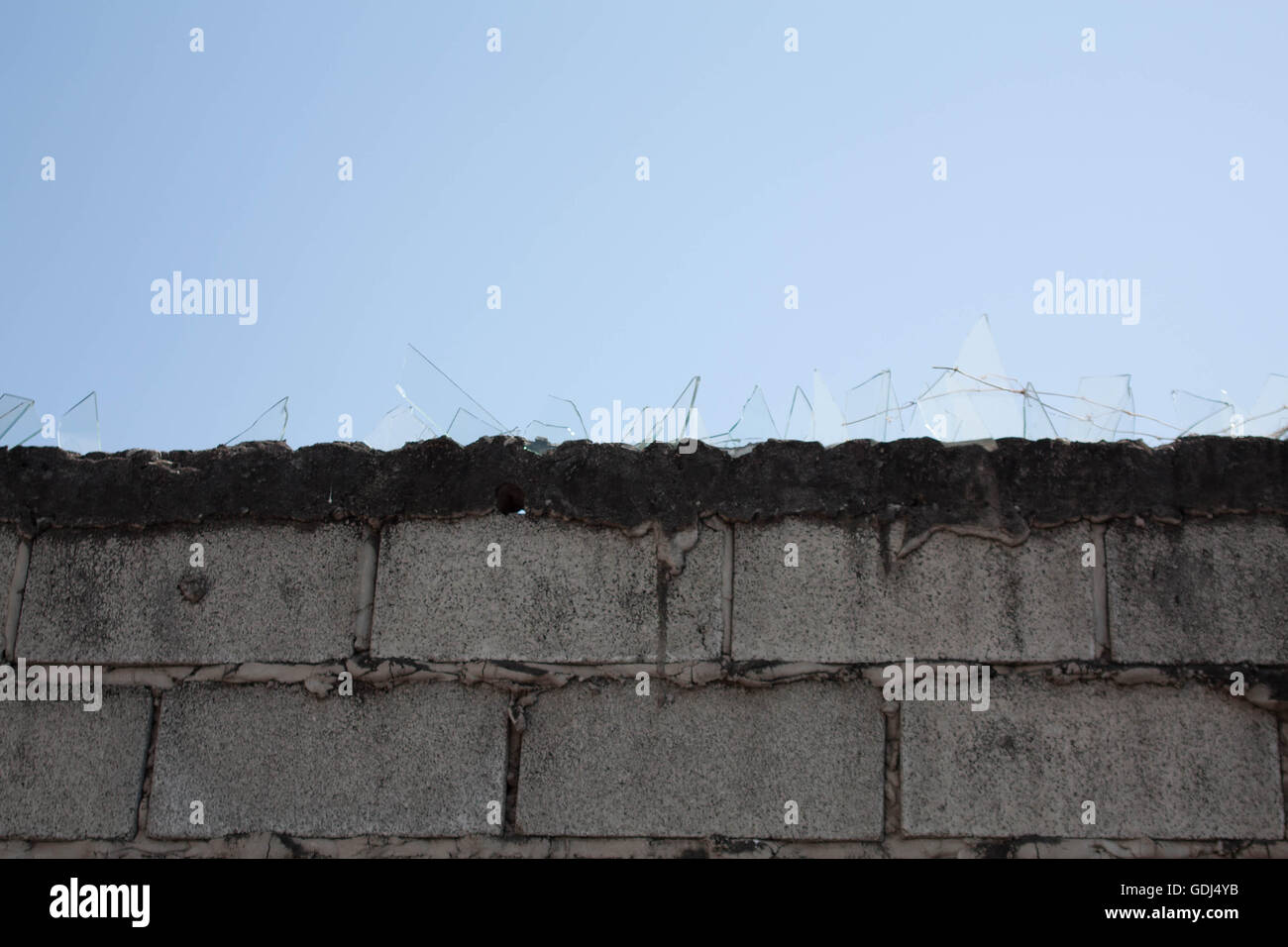 The sharp fence Stock Photo - Alamy
