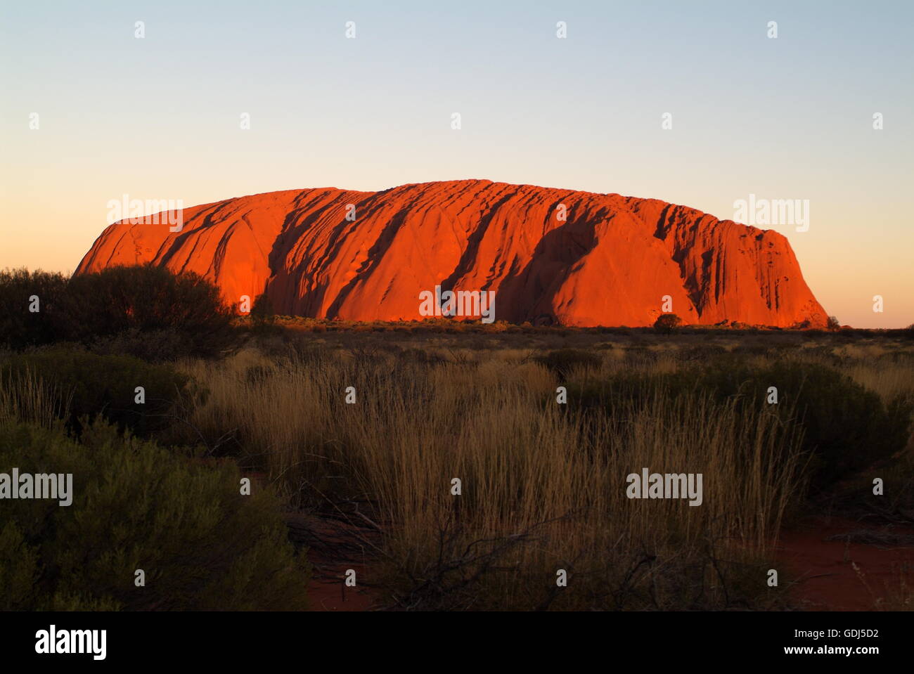 geography / travel, Australia, landscapes, Ayers Rock - Uluru in ...