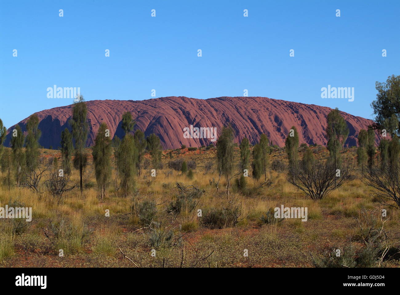 geography / travel, Australia, landscapes, Ayers Rock - Uluru Stock ...
