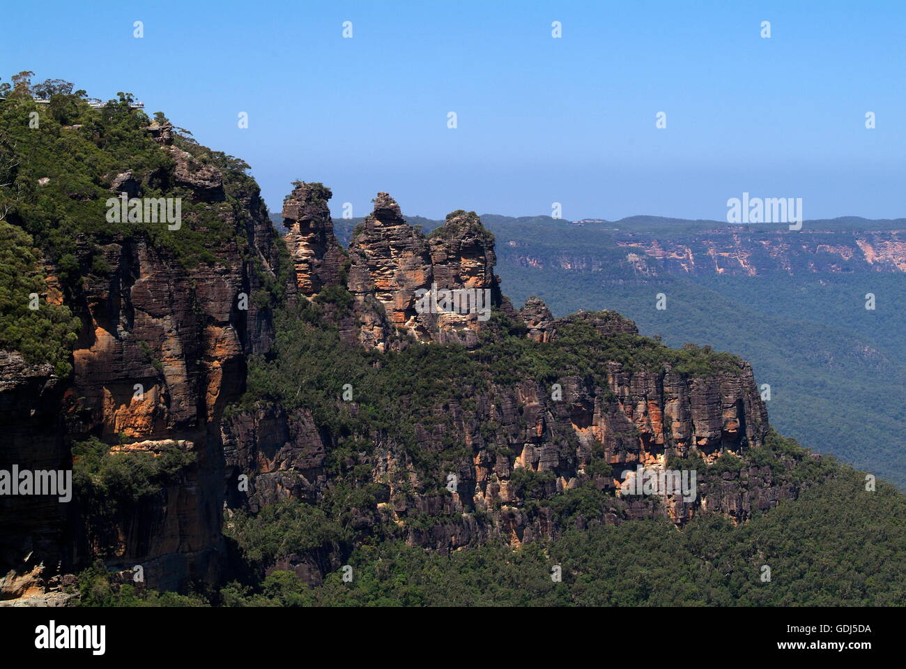 geography / travel, Australia, landscapes, Blue Mountains, rock ...