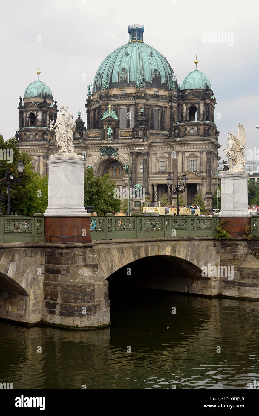 geography / travel, Germany, Berlin, The Berlin Dome (1820 AD) seen ...