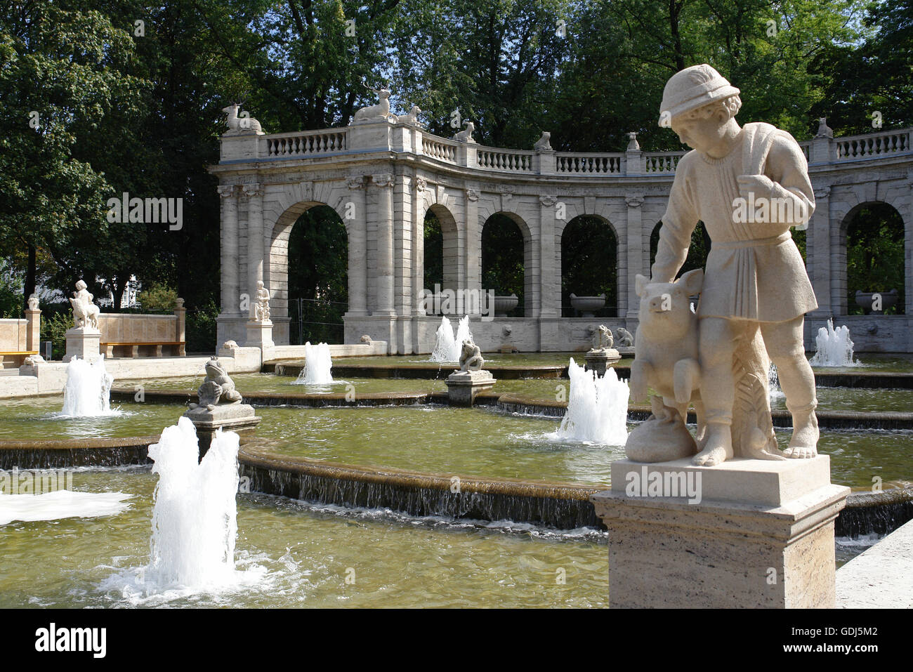geography / travel, Germany, Berlin, fountains, The fairy-tale fountain ...