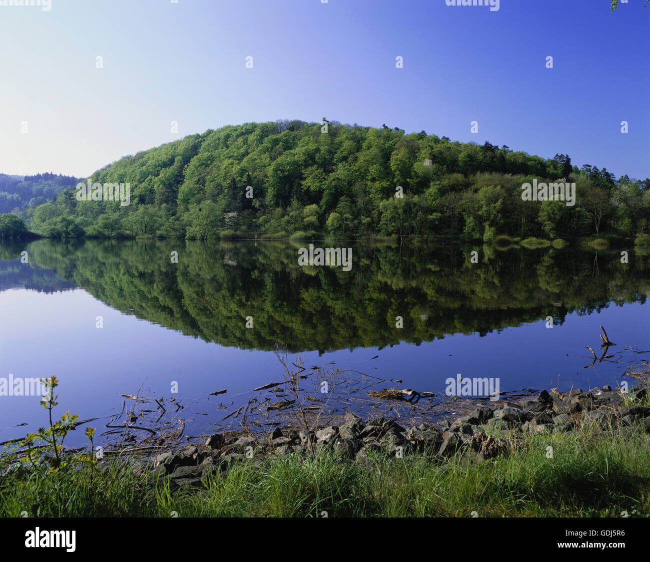geography / travel, Germany, Hesse, landscape / landscapes, Kellerwald ...