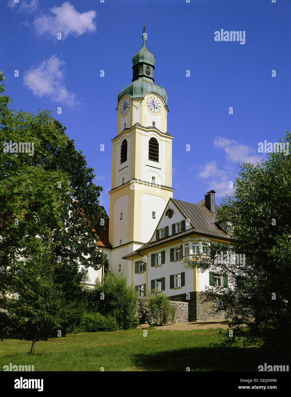 geography / travel, Germany, Bavaria, Bayerisch Eisenstein, churches ...