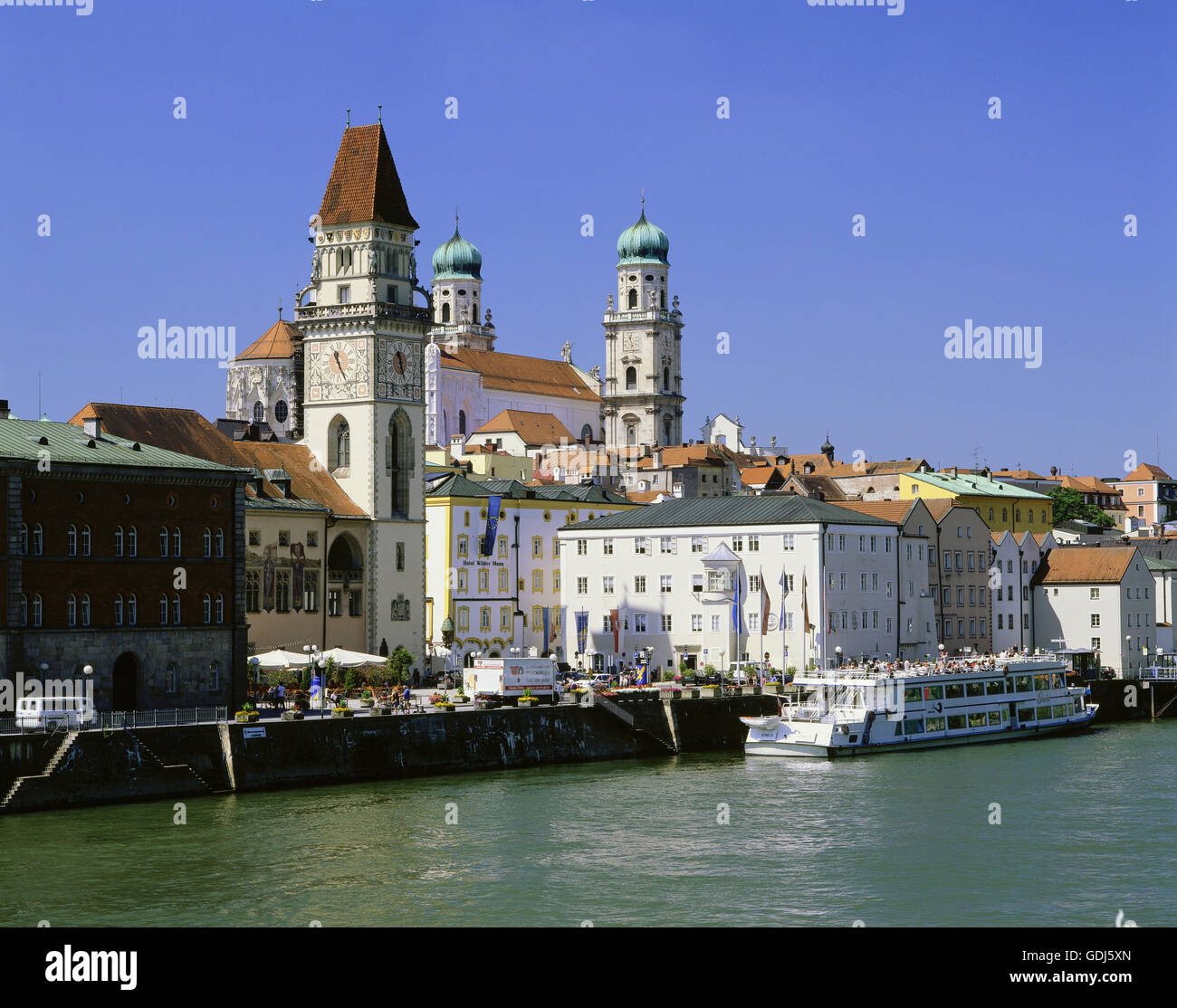 geography / travel, Germany, Bavaria, Passau, city views / cityscapes ...