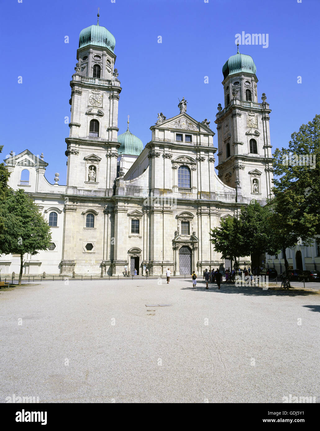 geography / travel, Germany, Bavaria, Passau, churches, St. Stephan's ...