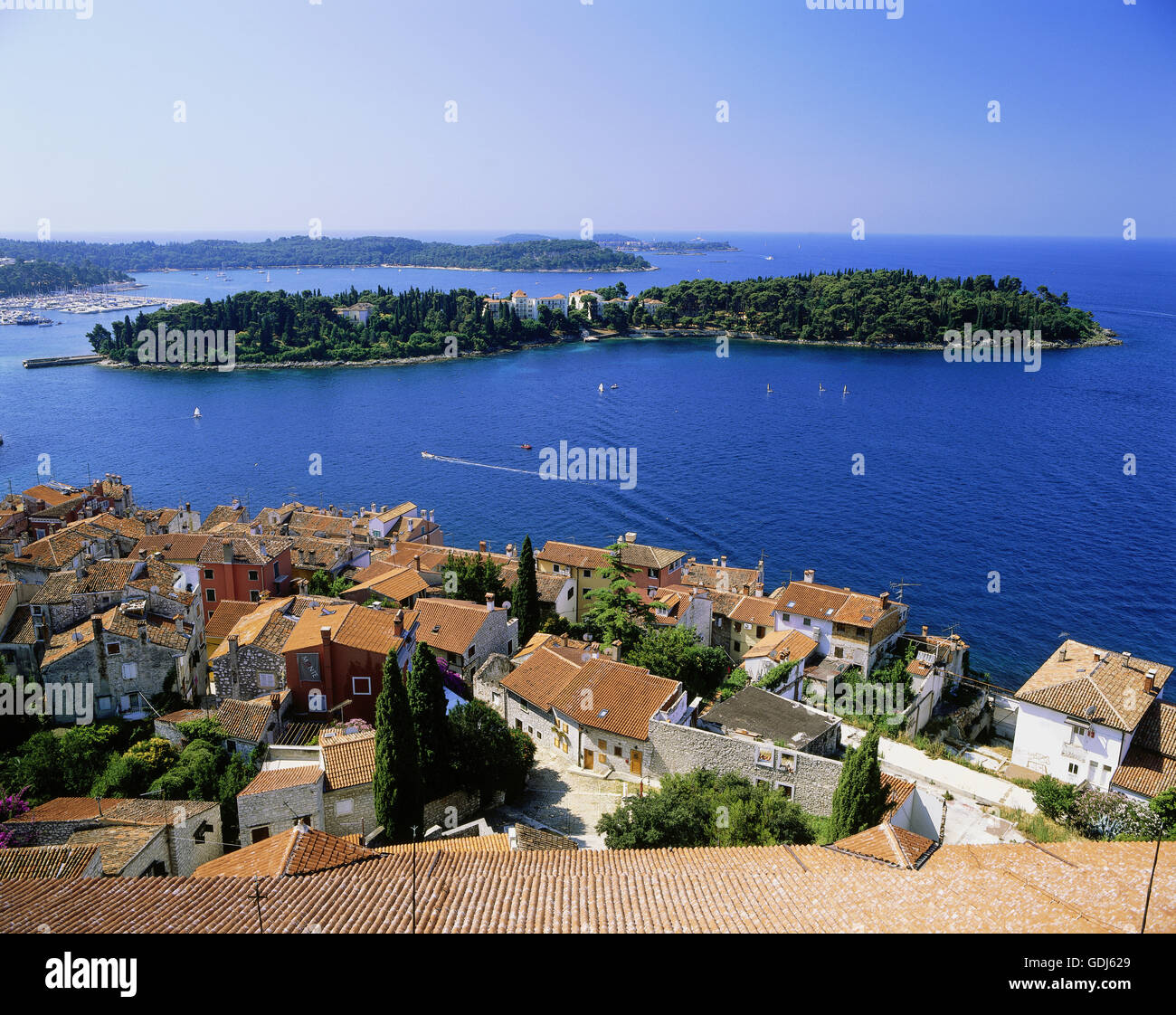 geography / travel, Croatia, Rovinj, city views / cityscapes, view of ...