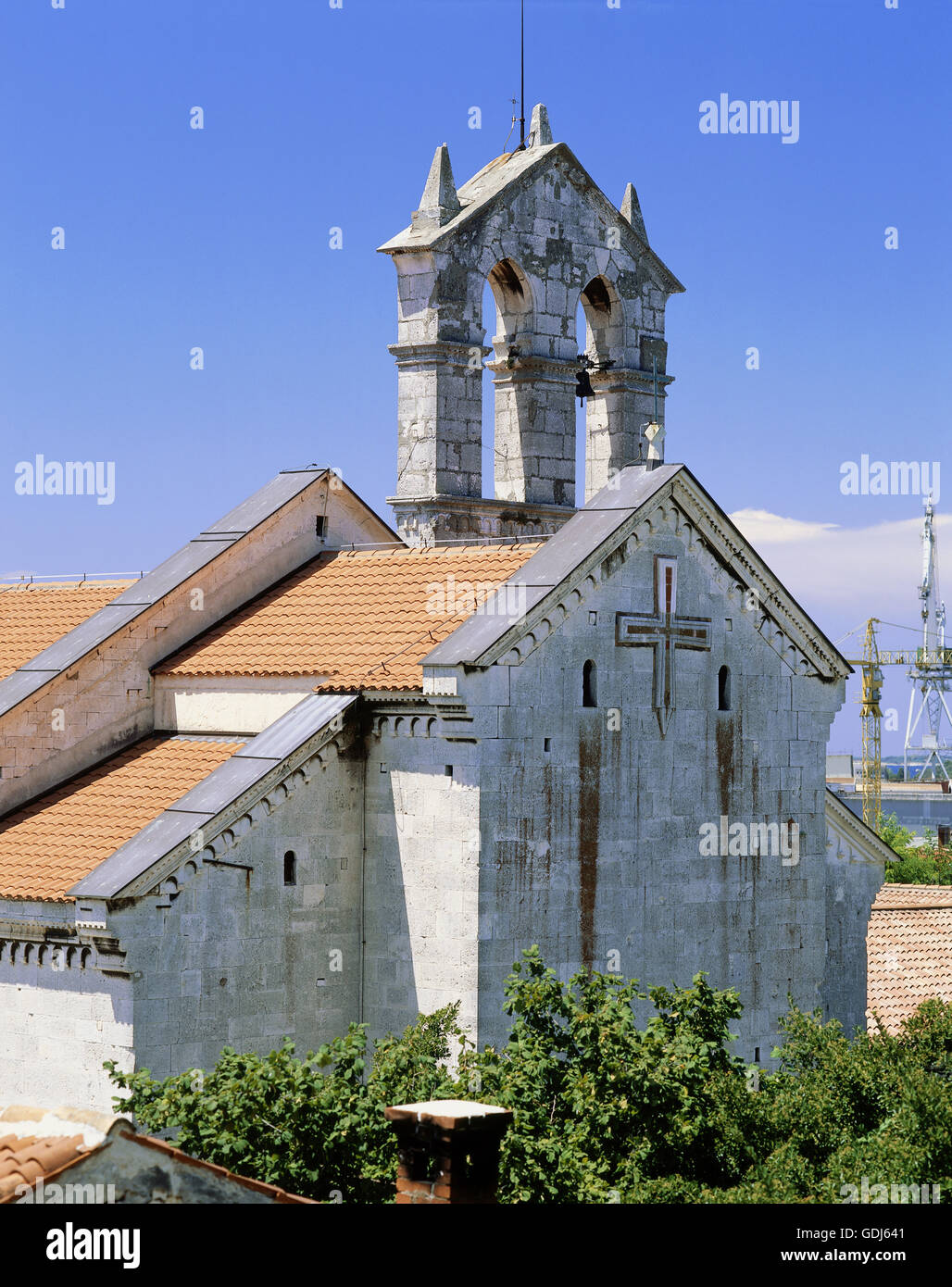 geography / travel, Croatia, Pula, churches, Church of St. Francis ...