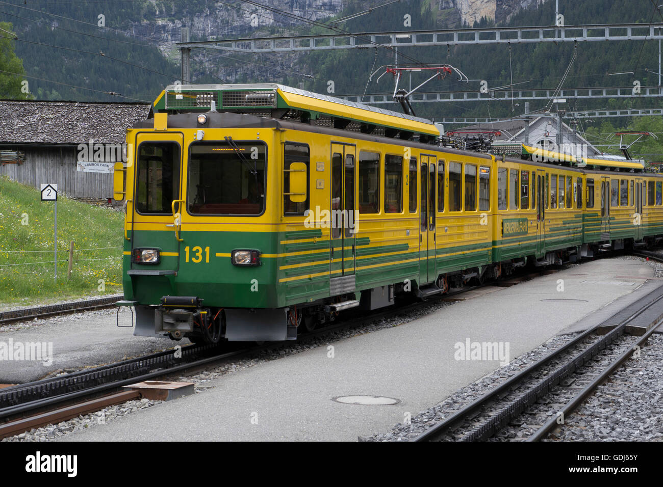 Wengernalpbahn Stock Photos & Wengernalpbahn Stock Images - Alamy
