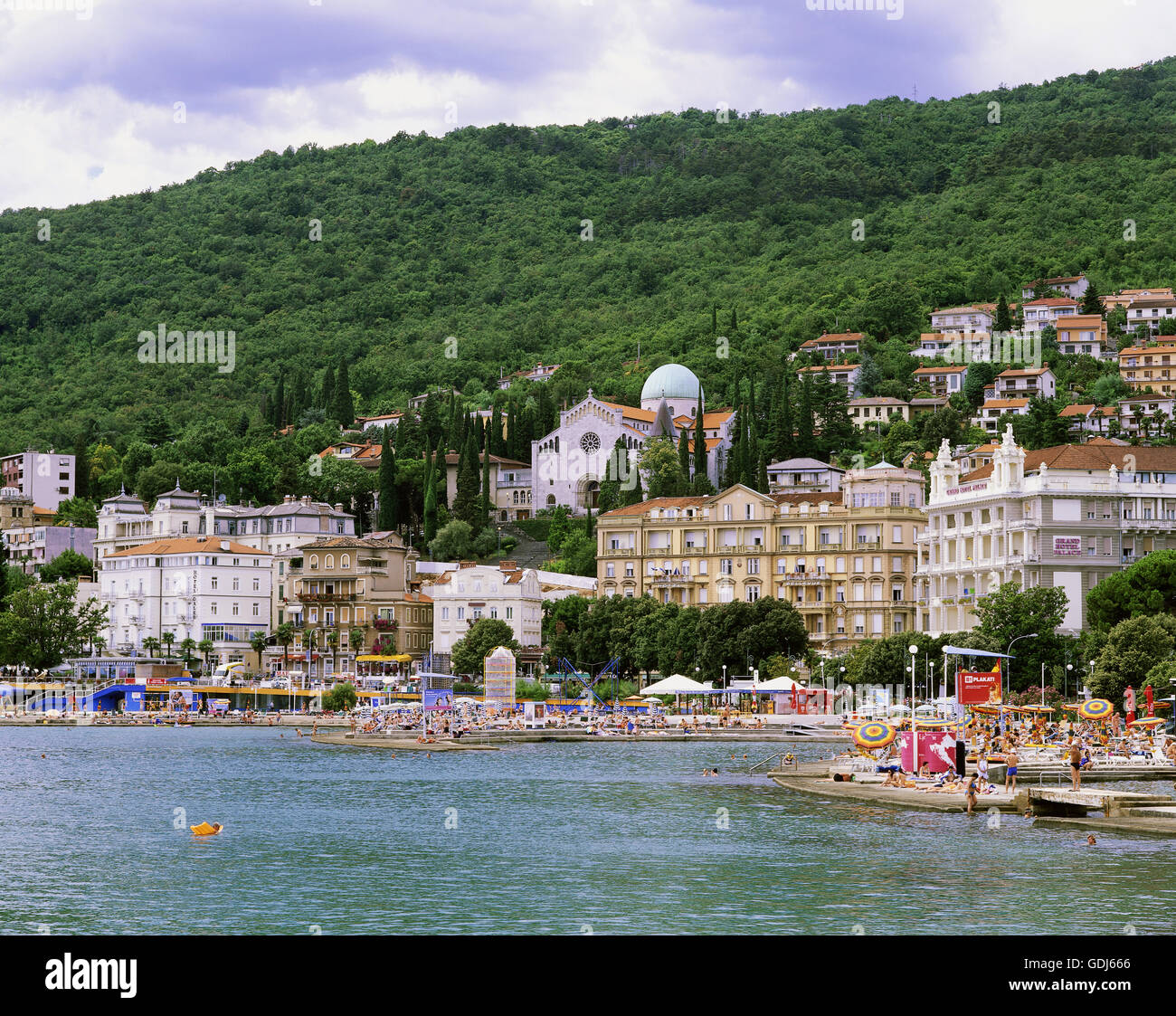 geography / travel, Croatia, Opatija, city views / city scapes, view of ...