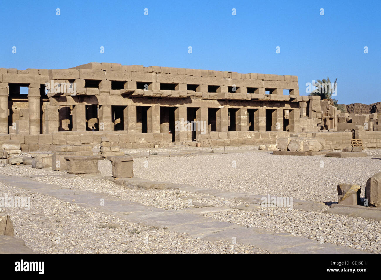 geography / travel, Egypt, Luxor, Karnak temple complex, Great Hypostyl ...
