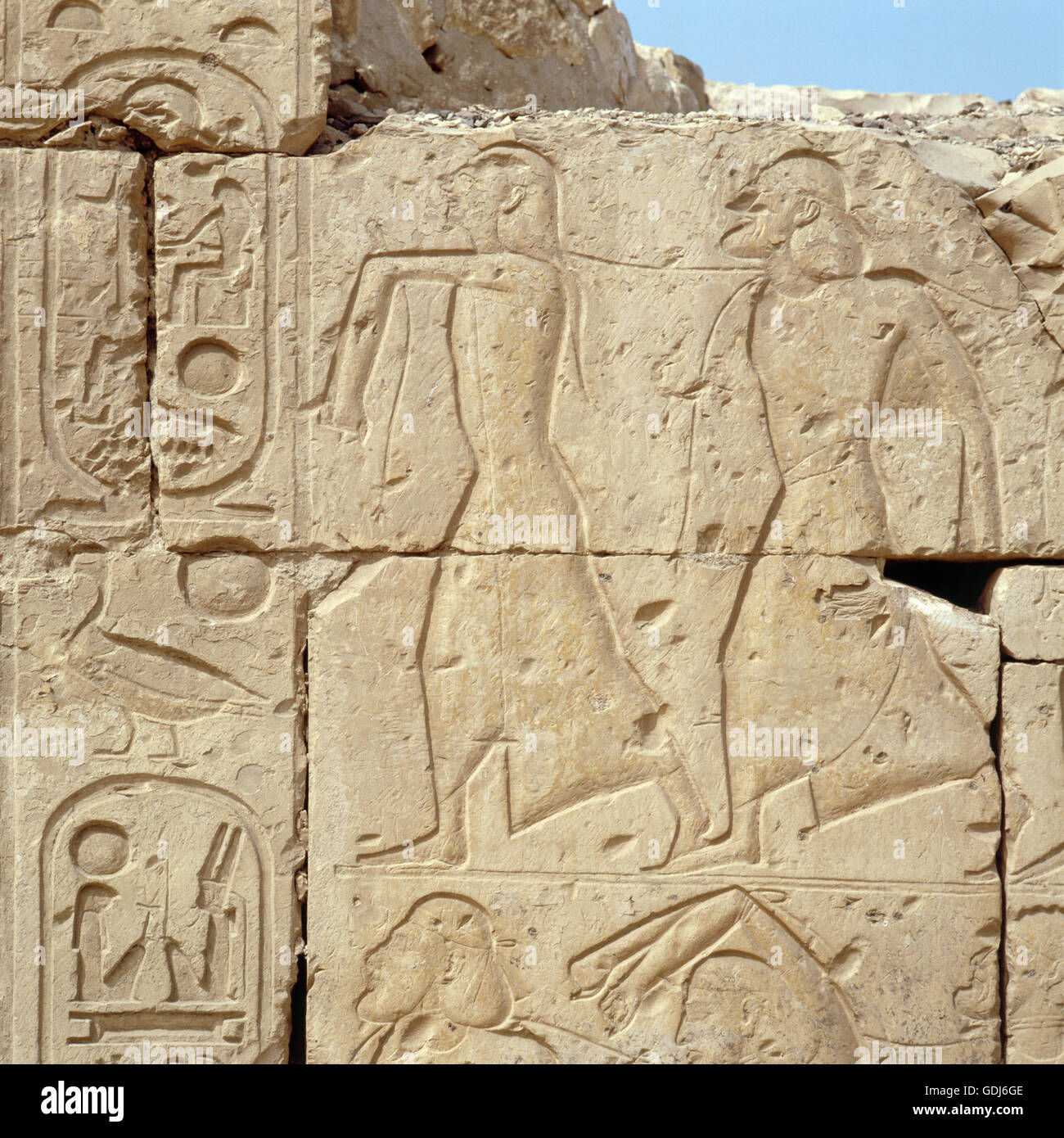 Temple of sethos i hi-res stock photography and images - Alamy