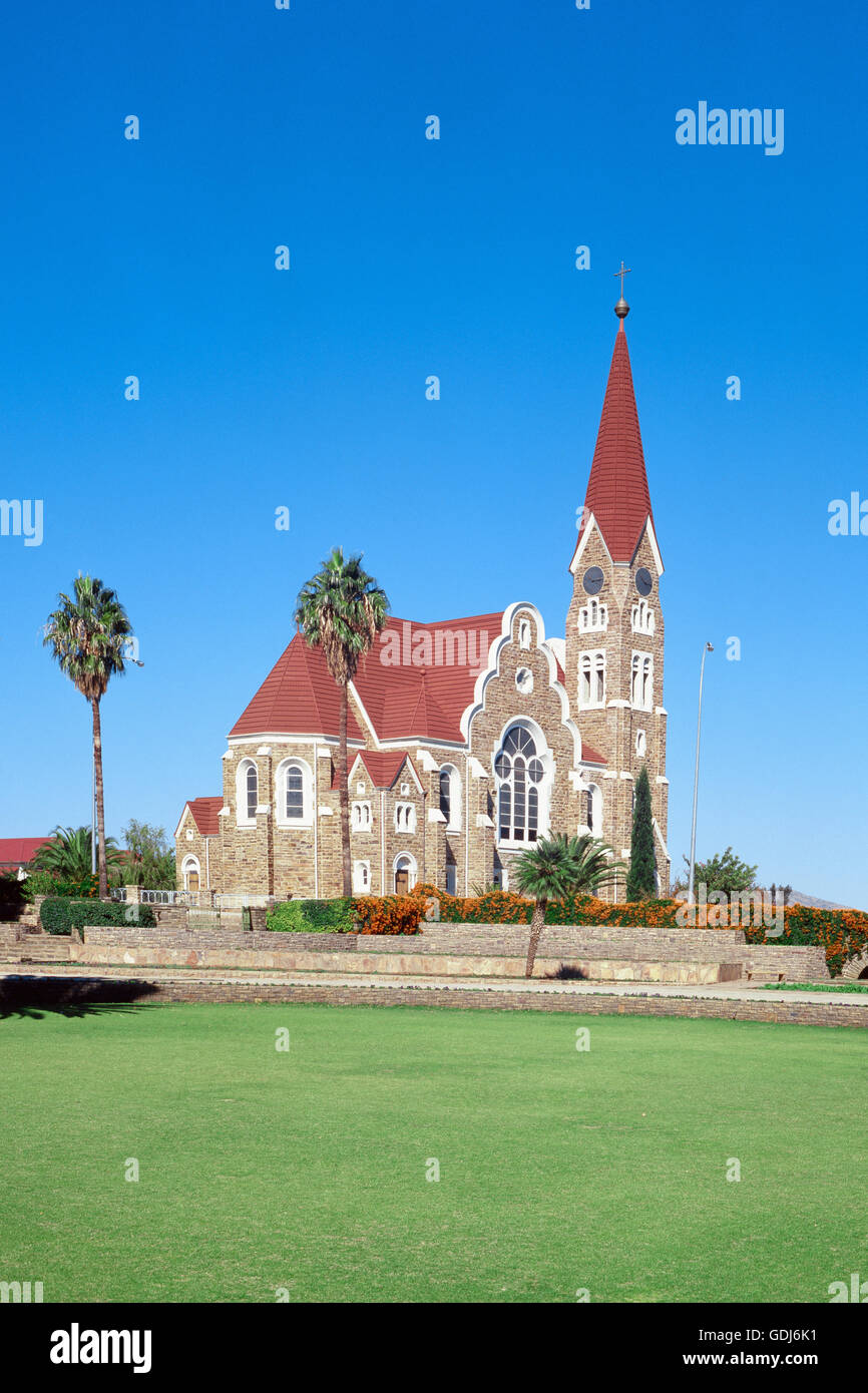 geography / travel, Namibia, Windhoek, churches, Protestant church ...