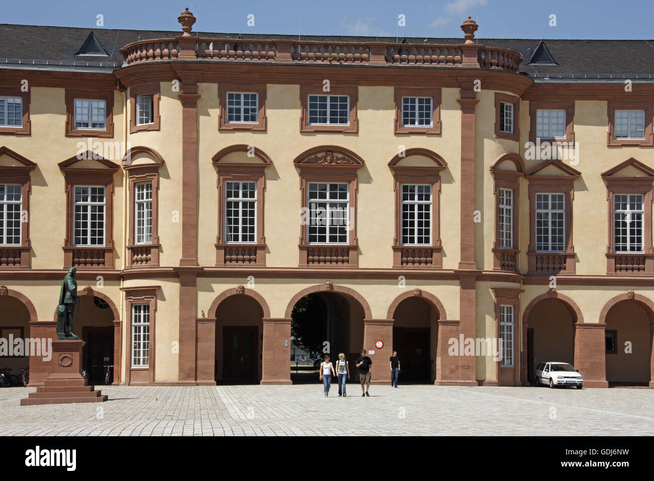 University mannheim castle hi-res stock photography and images - Alamy