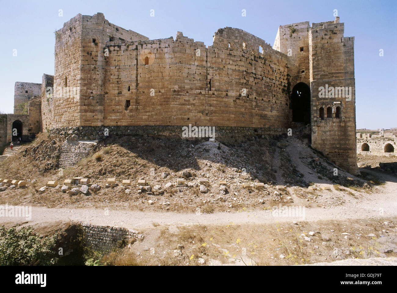 Krak des chevaliers view hi-res stock photography and images - Alamy