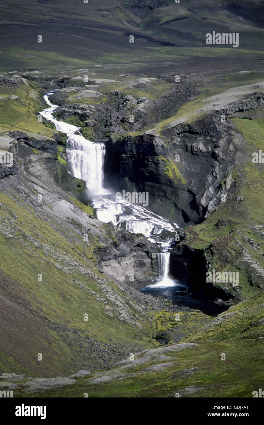 Eldja waterfall hi-res stock photography and images - Alamy