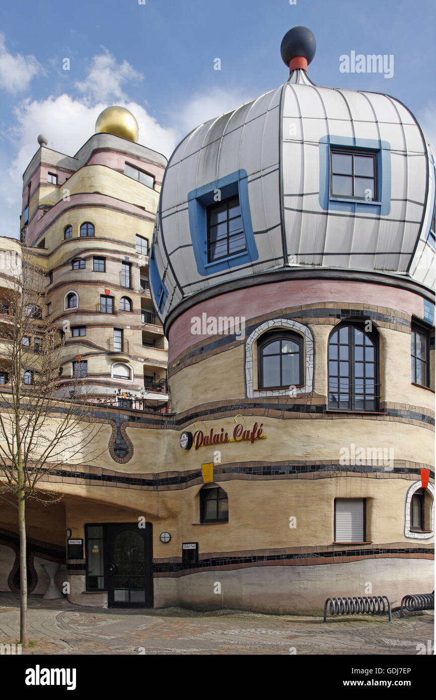 geography / travel, Germany, Hesse, Darmstadt, Hundertwasser House ...