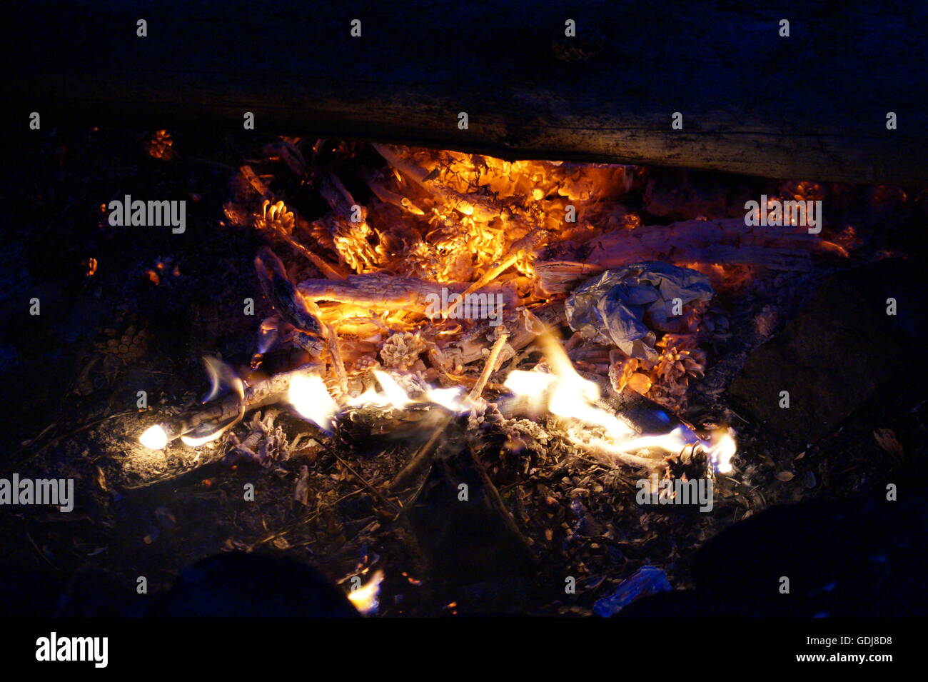 Detailed fire background full Hd ,slow motion, seamless loop Stock ...