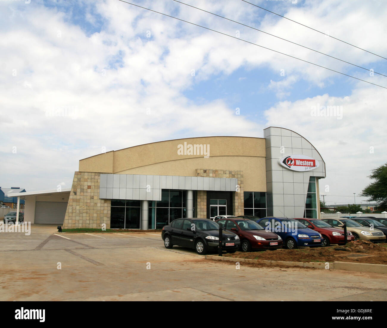 Business building, Gaborone, Botswana Stock Photo - Alamy