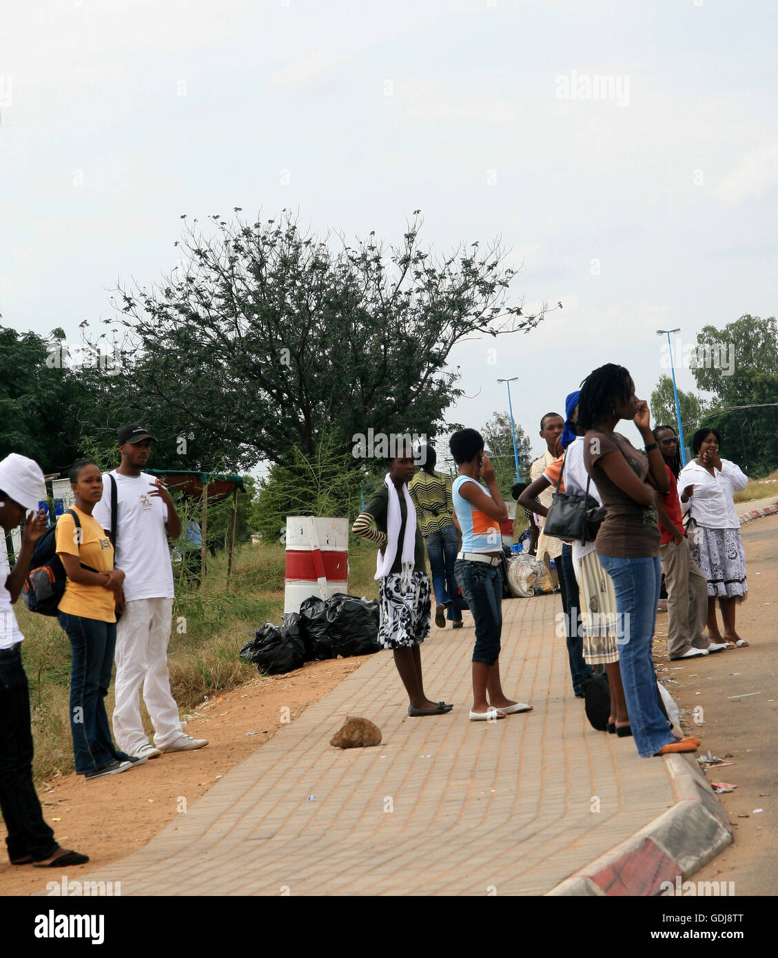 Street Scene, Gaborone, Botswana Stock Photo - Alamy