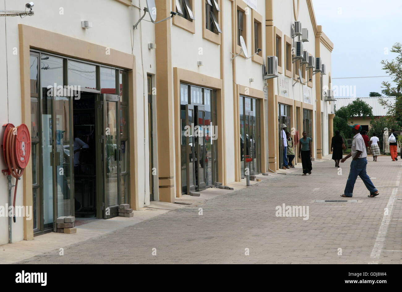 Street Scene, Gaborone, Botswana Stock Photo - Alamy