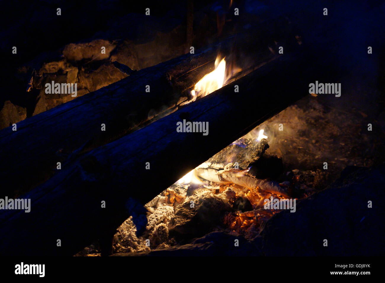 Detailed fire background full Hd ,slow motion, seamless loop Stock ...