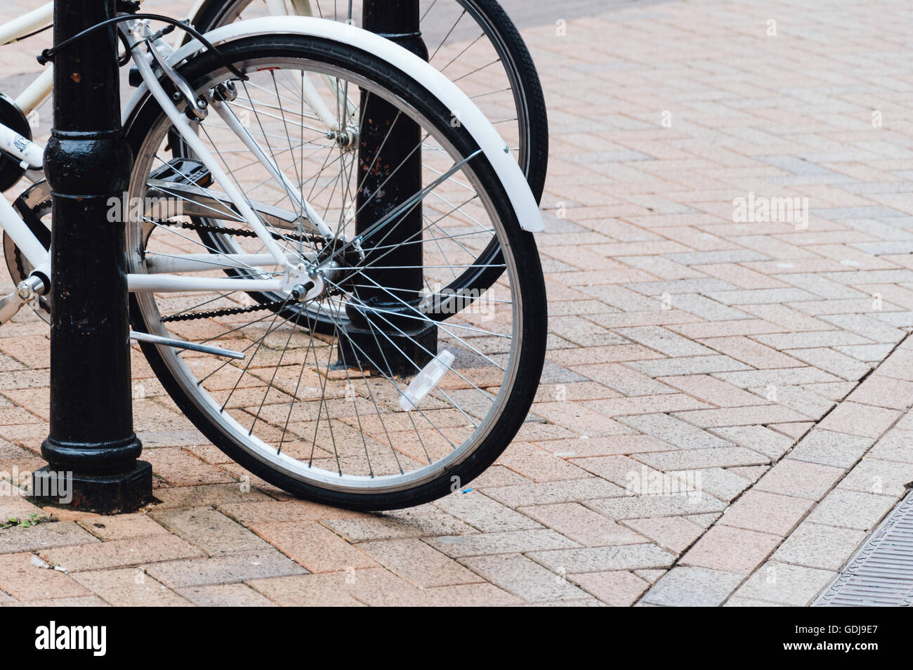 Cobblestones street cycling hi-res stock photography and images - Alamy