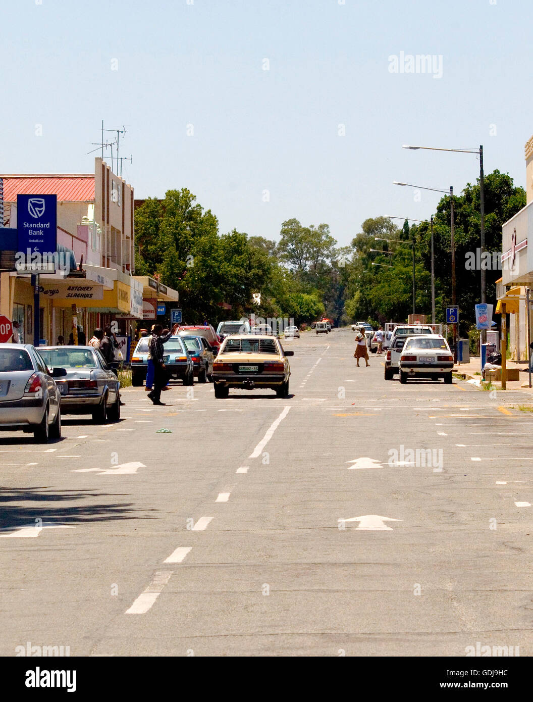 Parys, Street Scene, Orange Free State, South Africa Stock Photo - Alamy
