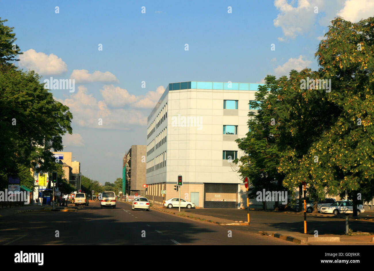 Street Scene, Gaborone, Botswana Stock Photo - Alamy