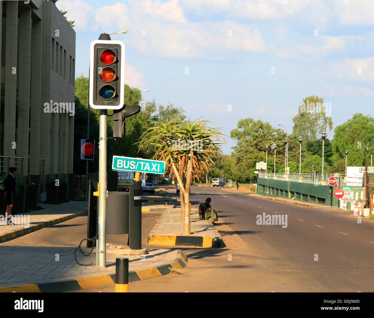 Street Scene, Gaborone, Botswana Stock Photo - Alamy