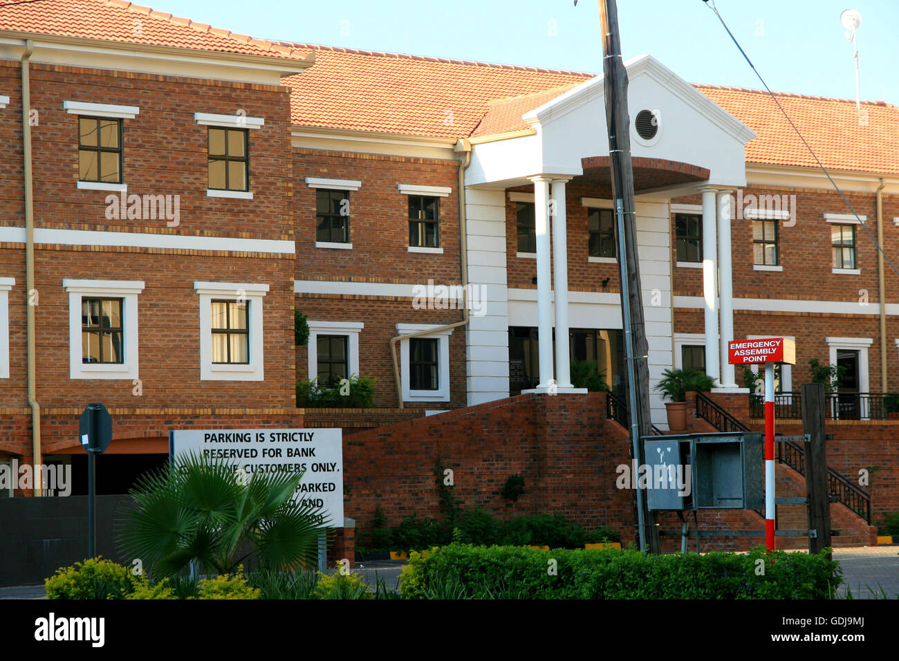 Bank Building, Gaborone, Botswana Stock Photo - Alamy