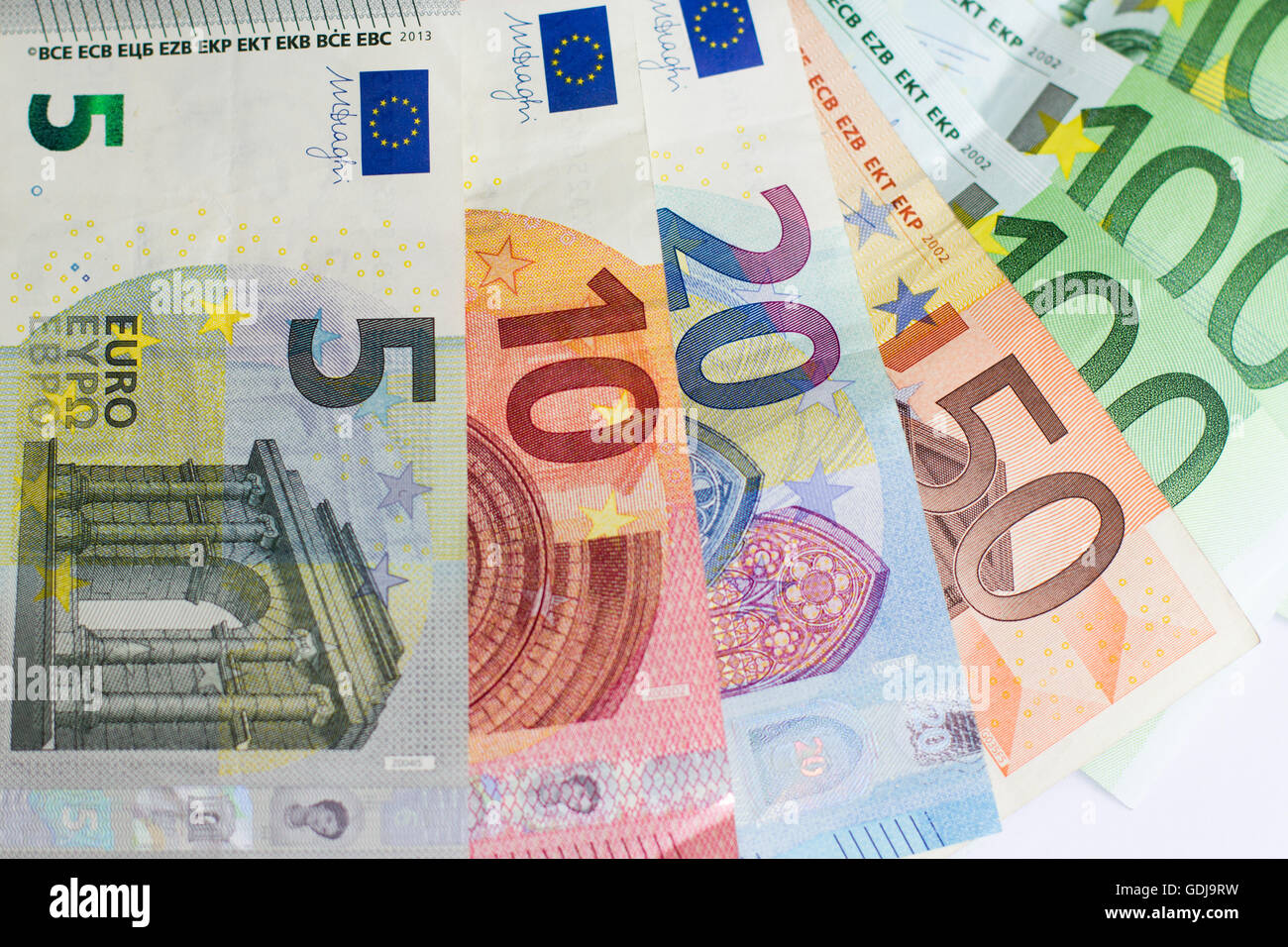 cash money - euro bills / european money Stock Photo - Alamy