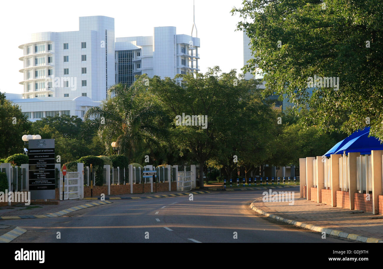 Street Scene, Gaborone, Botswana Stock Photo - Alamy