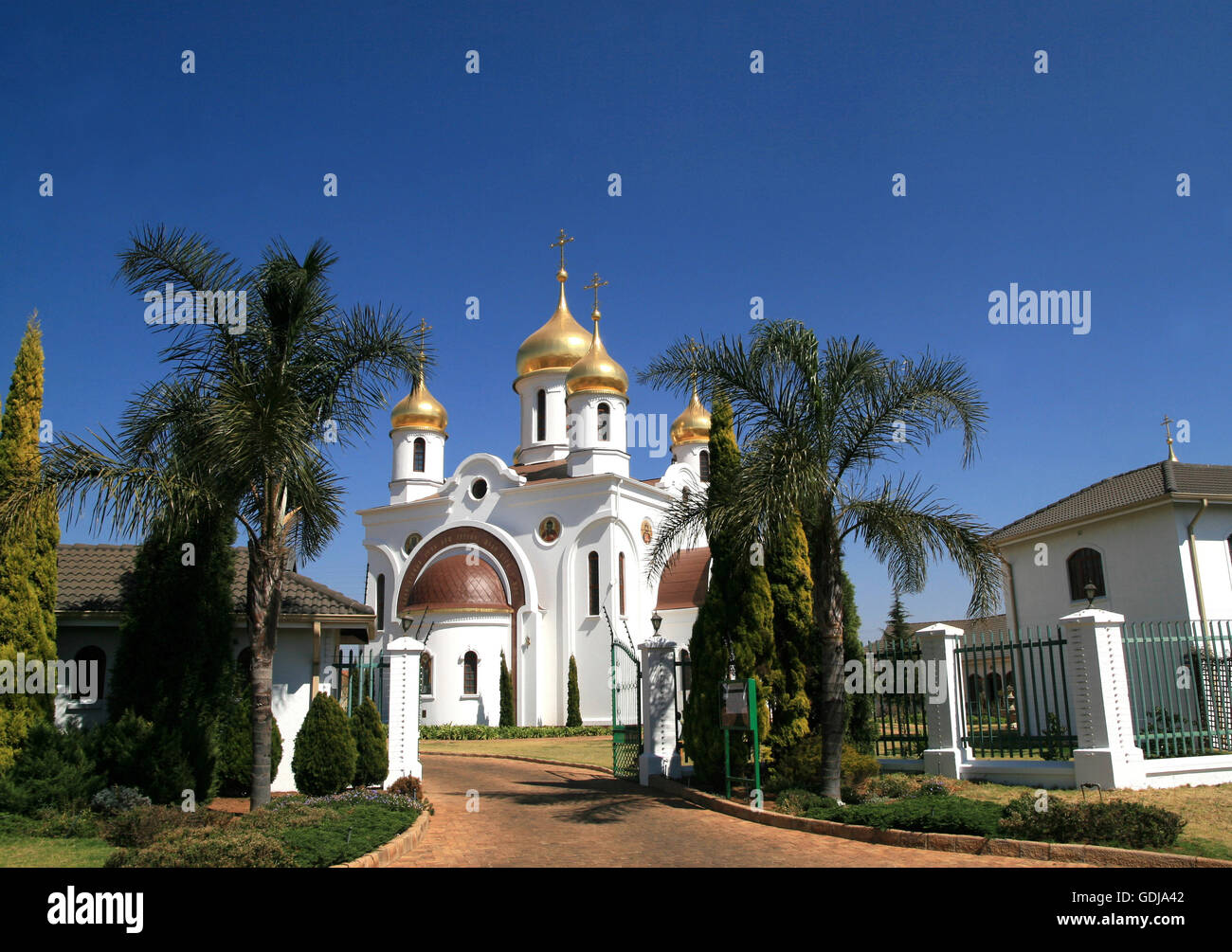 Russian Ortodox Church, Midrand, South Africa Stock Photo - Alamy