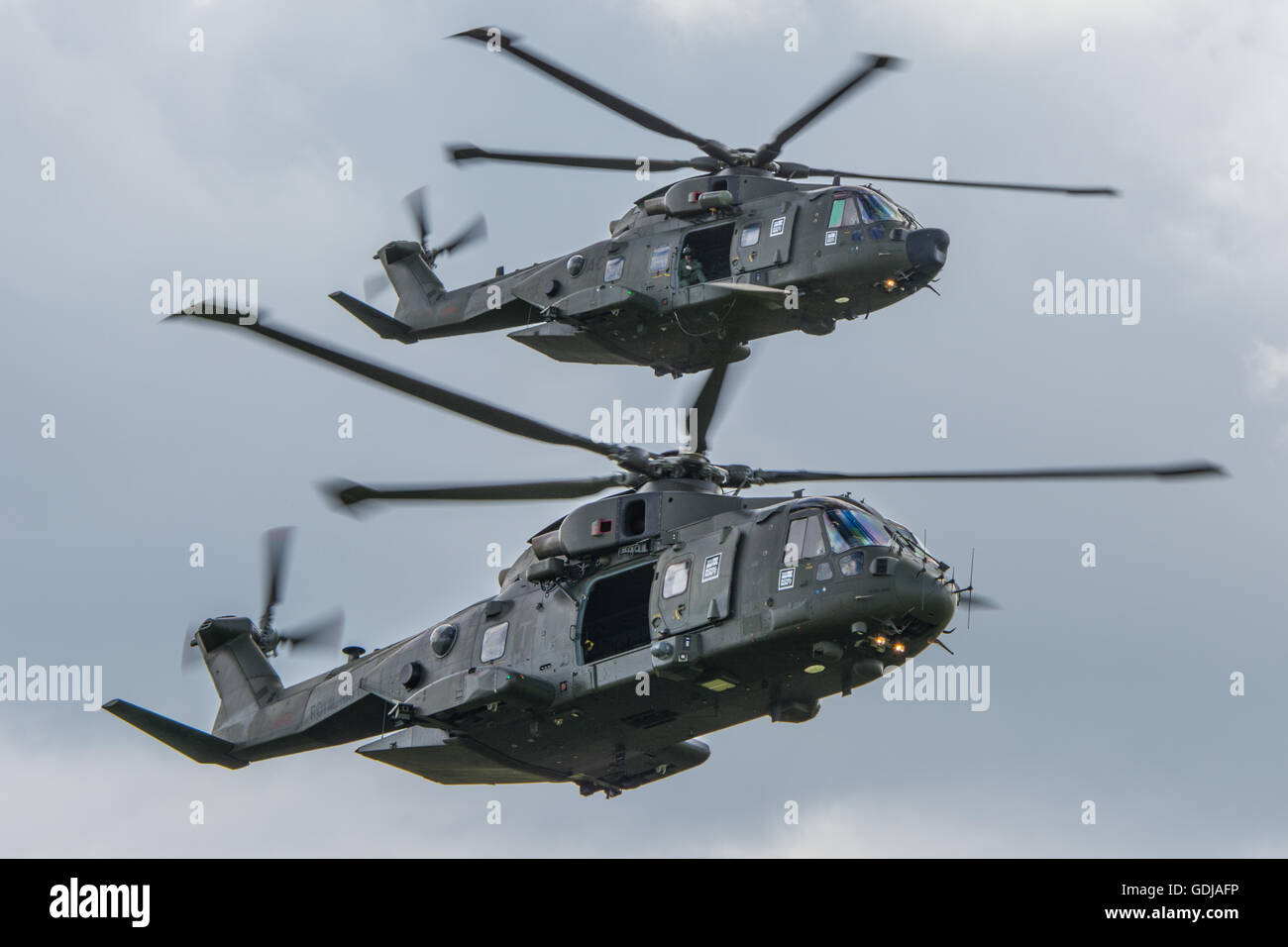 Agusta Westland Merlin HC3 and HC3A of the Commando Helicopter Force ...