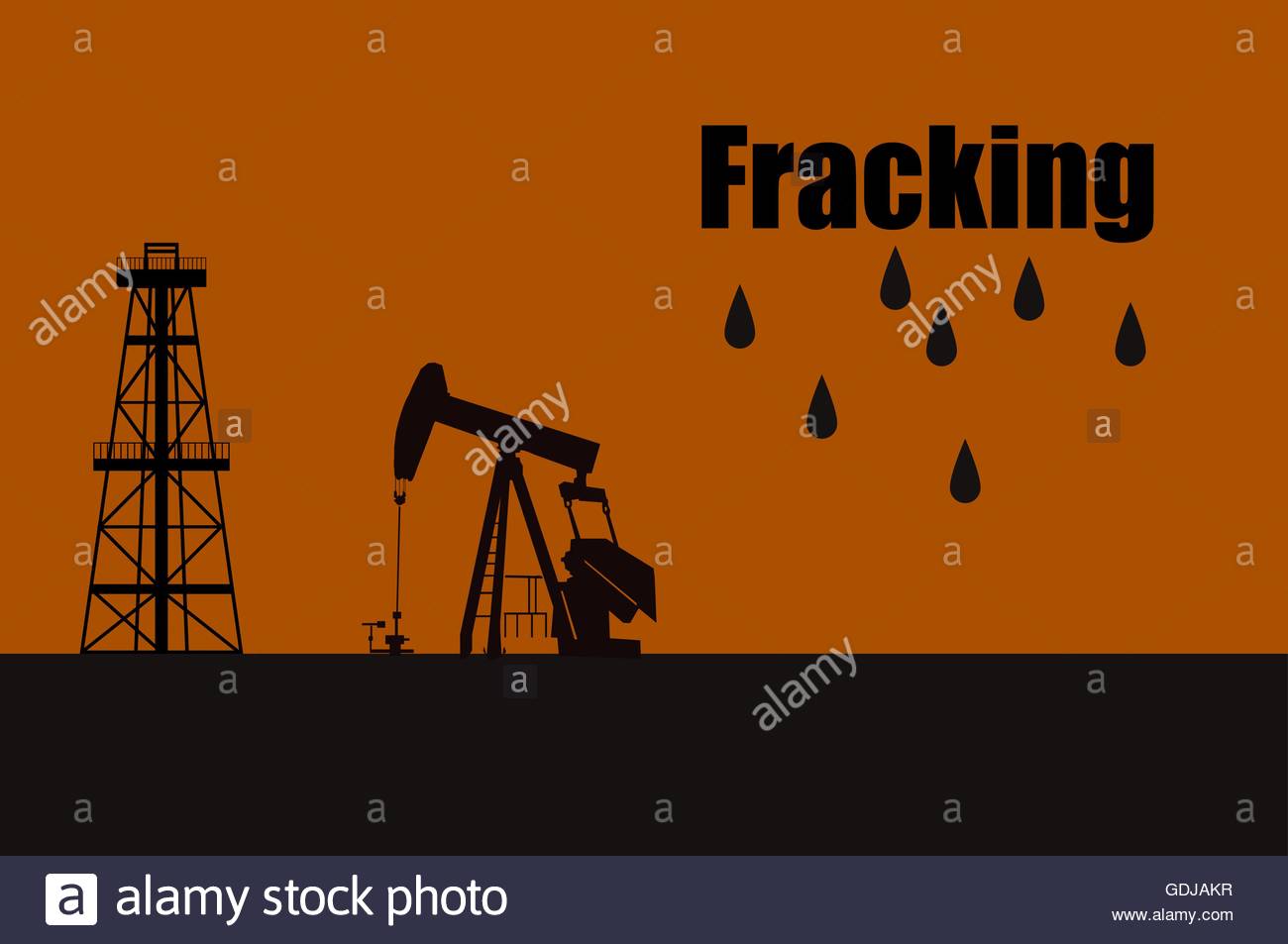 Fracking Stock Vector Images - Alamy