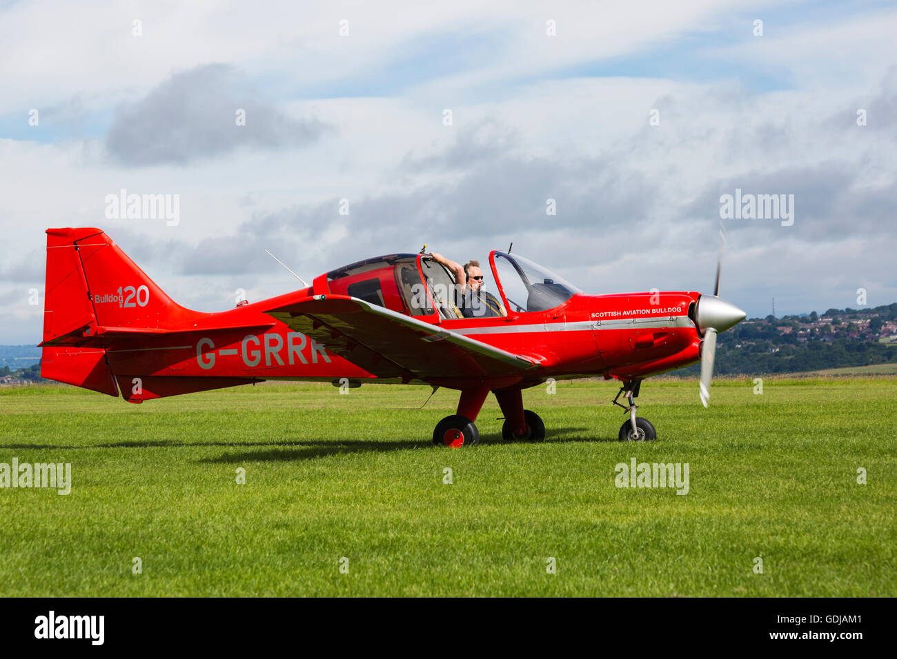 Scottish Aviation Bulldog Plane High Resolution Stock Photography and ...