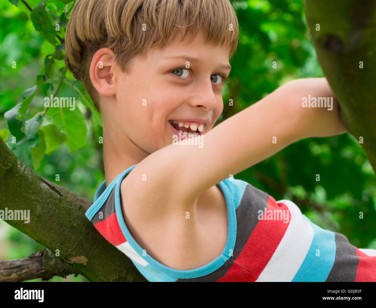 cute boy outside Stock Photo - Alamy