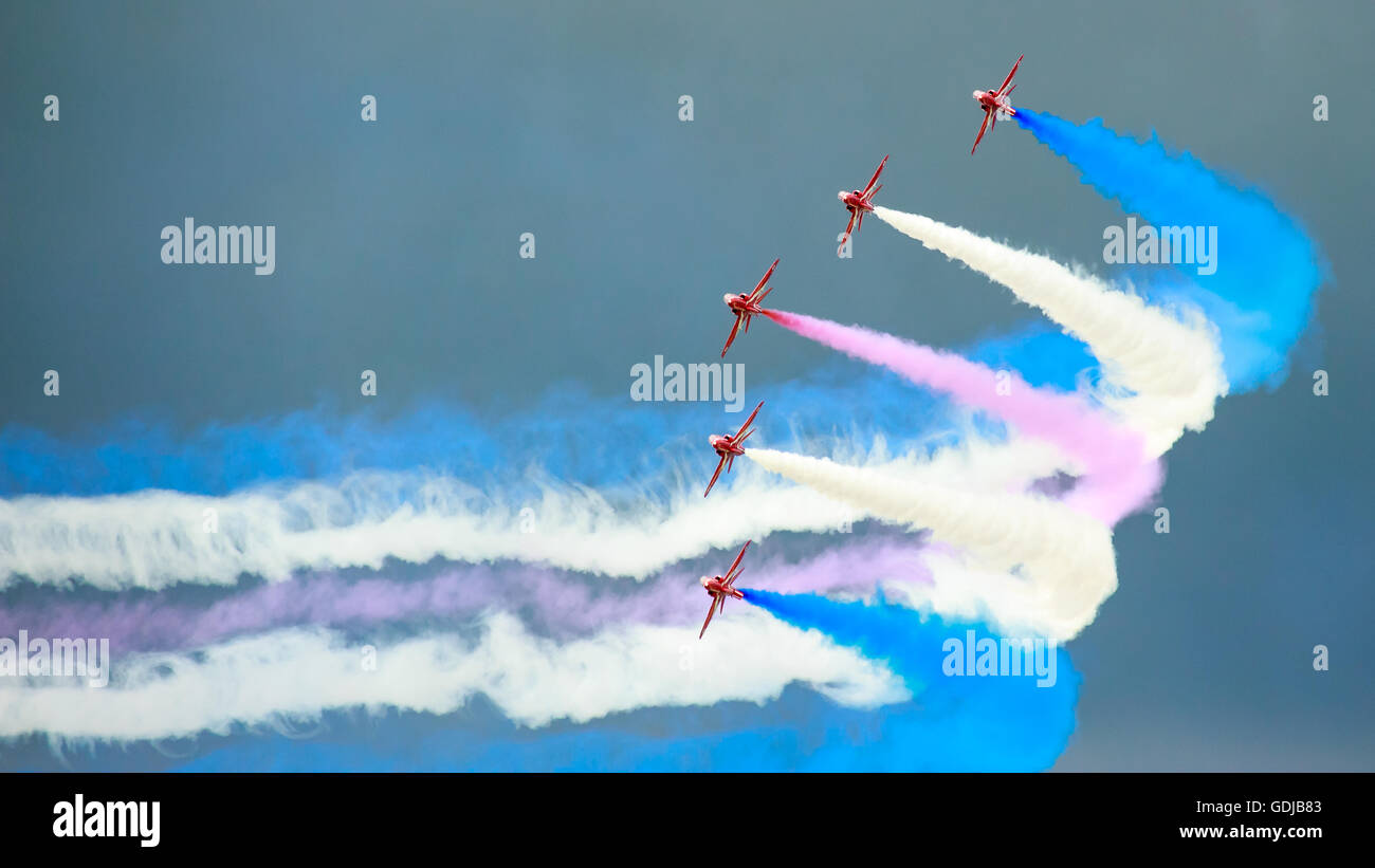 Red arrows pilot hi-res stock photography and images - Alamy