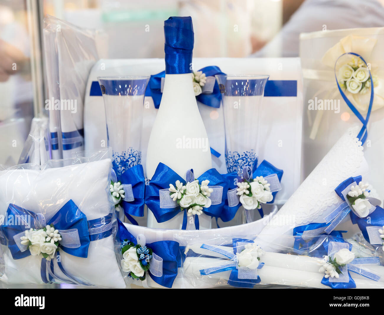 Beautiful festive set Stock Photo - Alamy