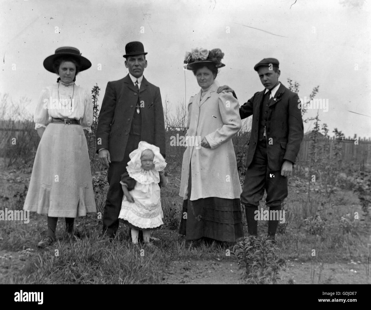 Bowler hats 1900 hi-res stock photography and images - Alamy