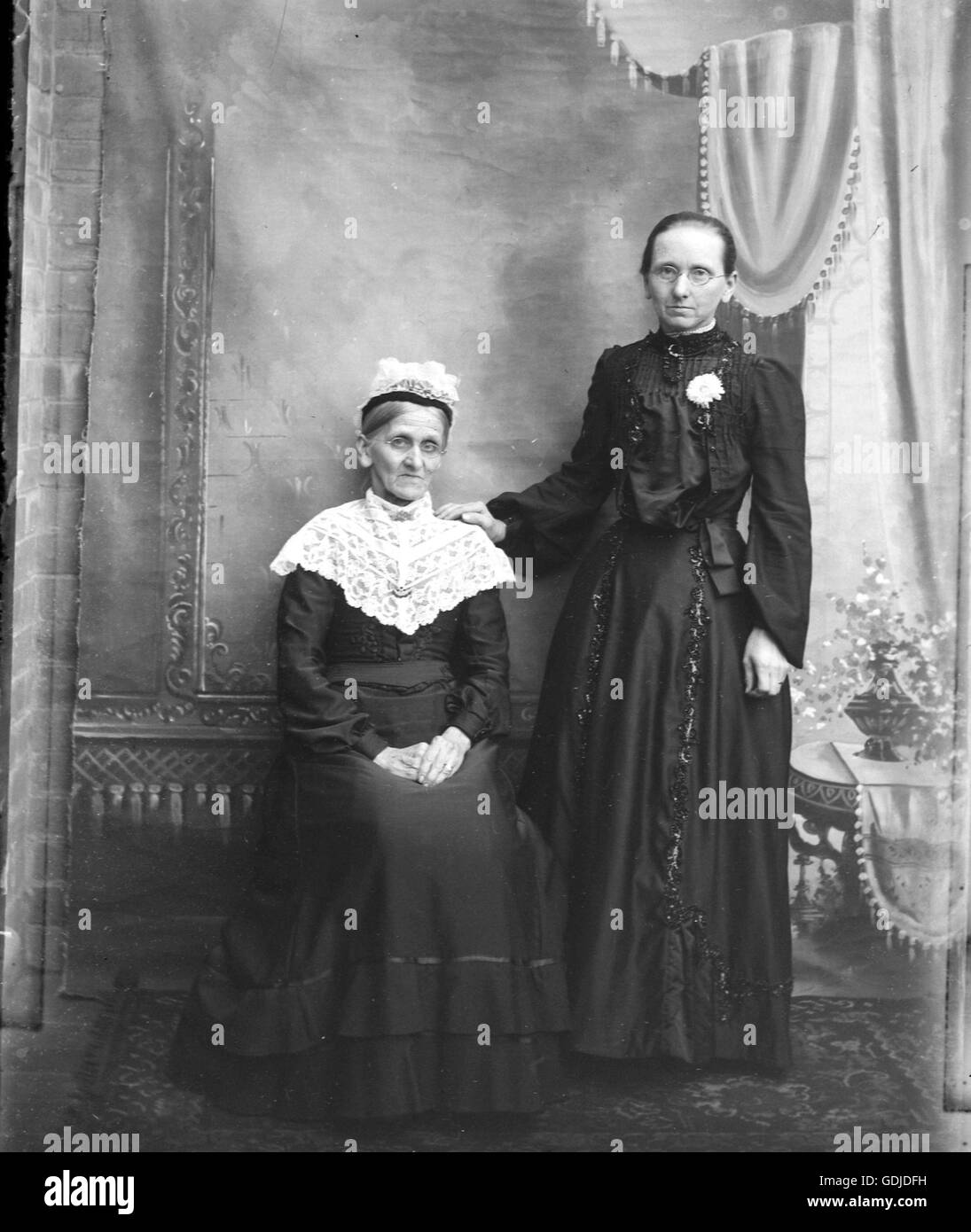 Sad Victorian Woman