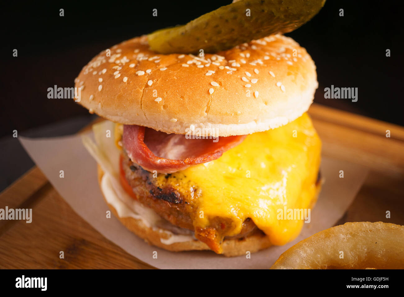 Scottish burger hi-res stock photography and images - Alamy