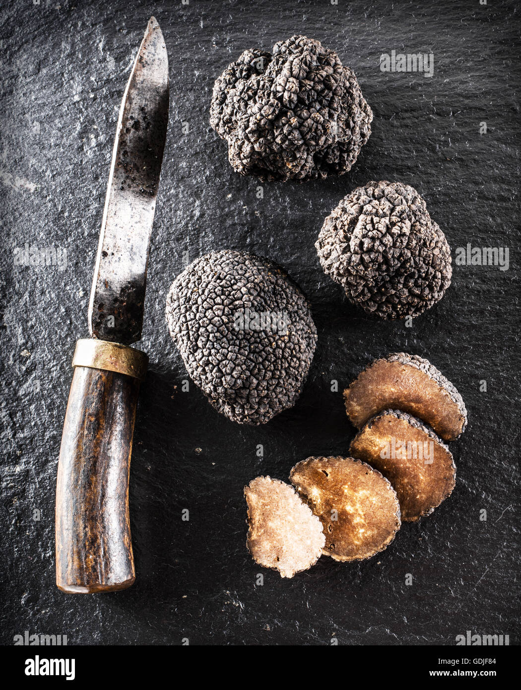 Black truffle food hi-res stock photography and images - Alamy
