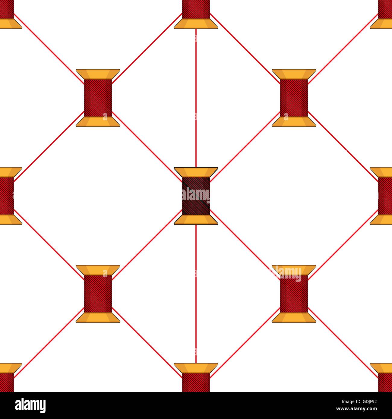 Spool of thread texture seamless pattern Stock Vector Image & Art - Alamy