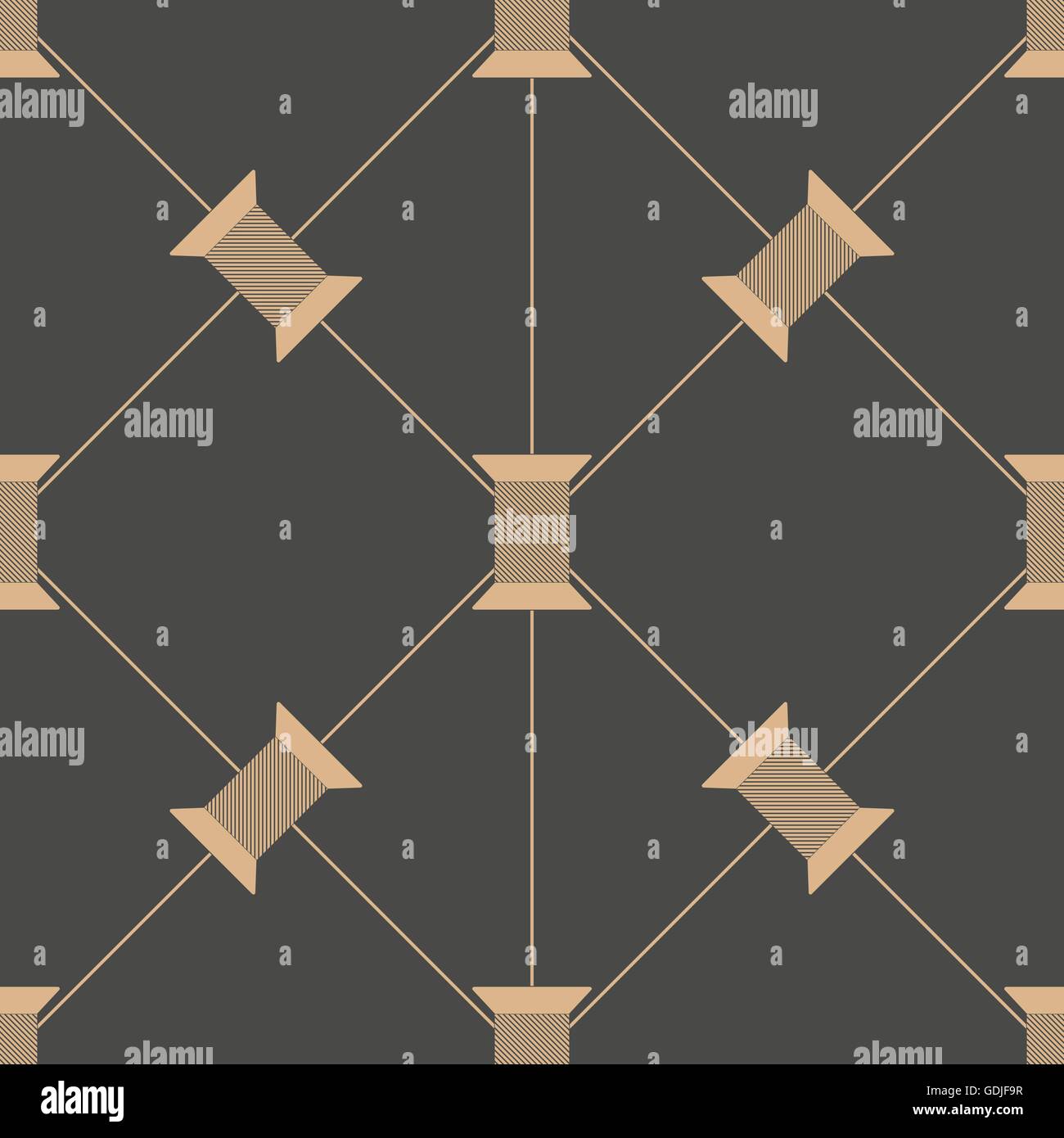 Spool of thread texture seamless pattern Stock Vector Image & Art - Alamy