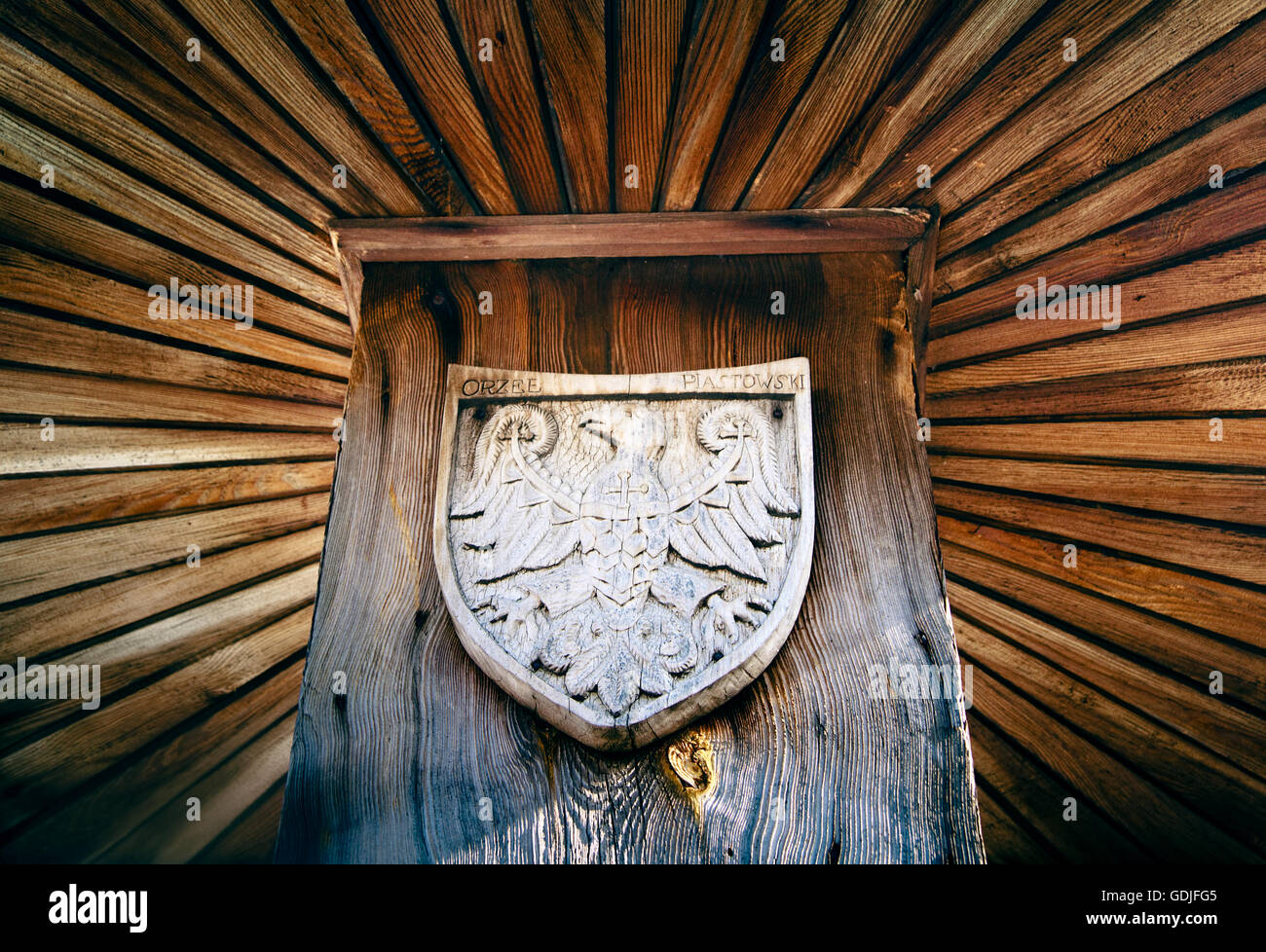 Polish Piast dynasty symbol Stock Photo - Alamy