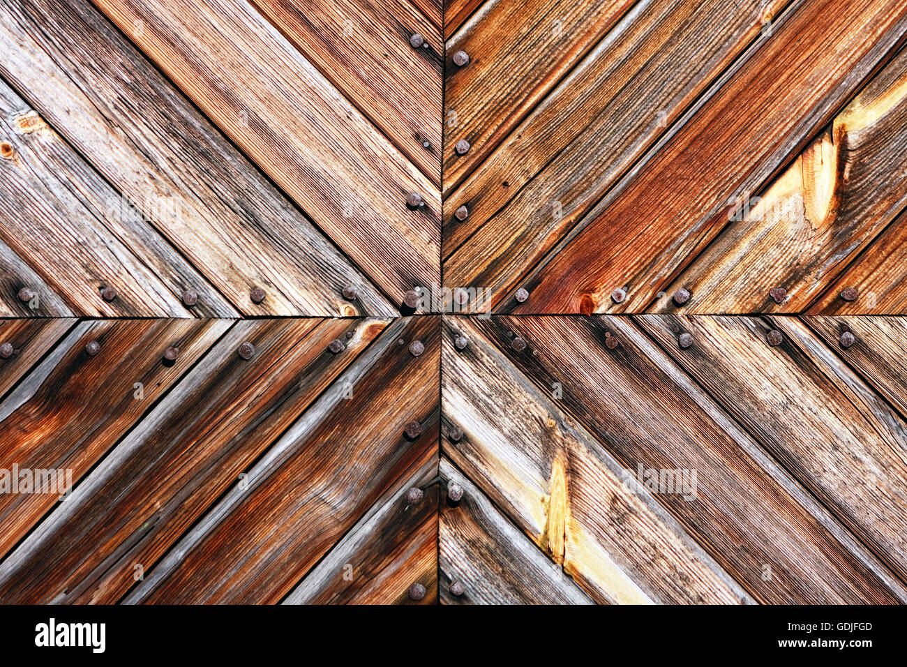 Wooden board crossing Stock Photo - Alamy