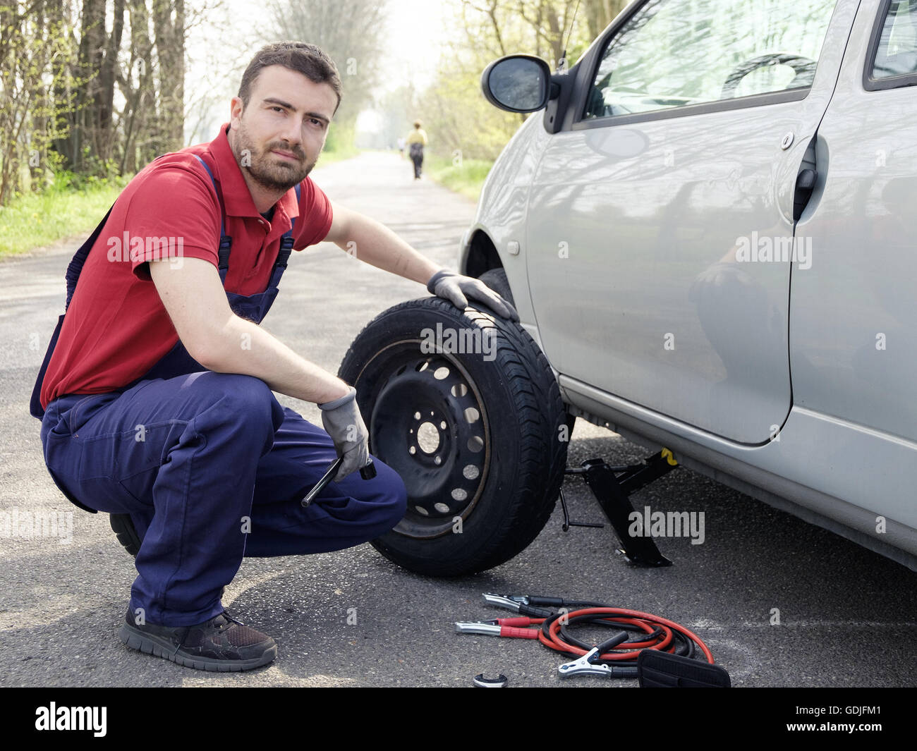 Car Breakdown Highway High Resolution Stock Photography and Images - Alamy